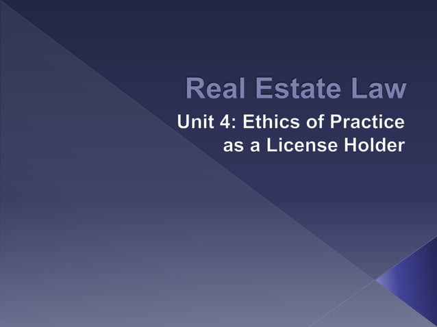 Tx law-18 - unit 4 | PPTX