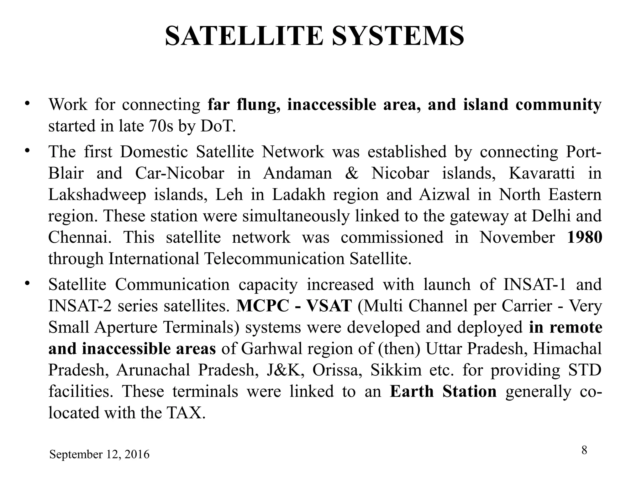 Over view of Transmission Technologies & Optical Fiber Communication | PPT
