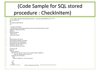 .NET Code Examples | PPT