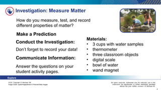 Matter and how it is measured. The importance of matter | PPTX