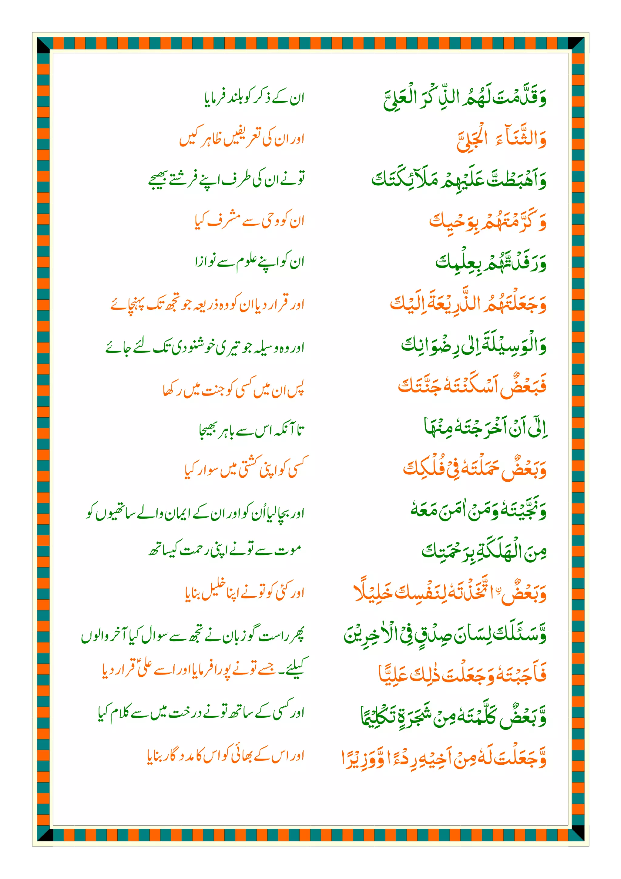 DuA e Nudba Arabic and Urdu | PDF