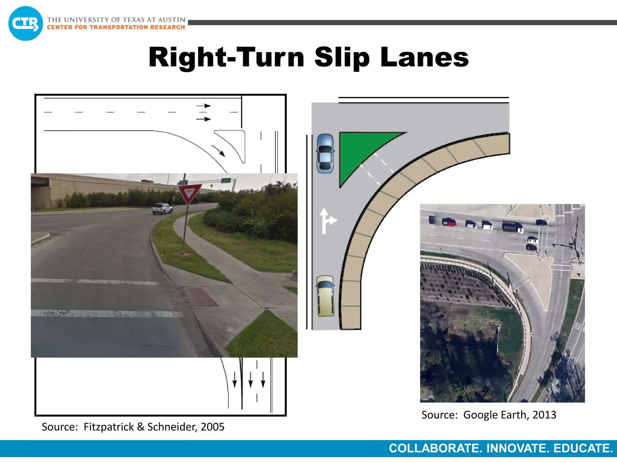 Guidelines for Applying Right-Turn Slip Lanes | PDF