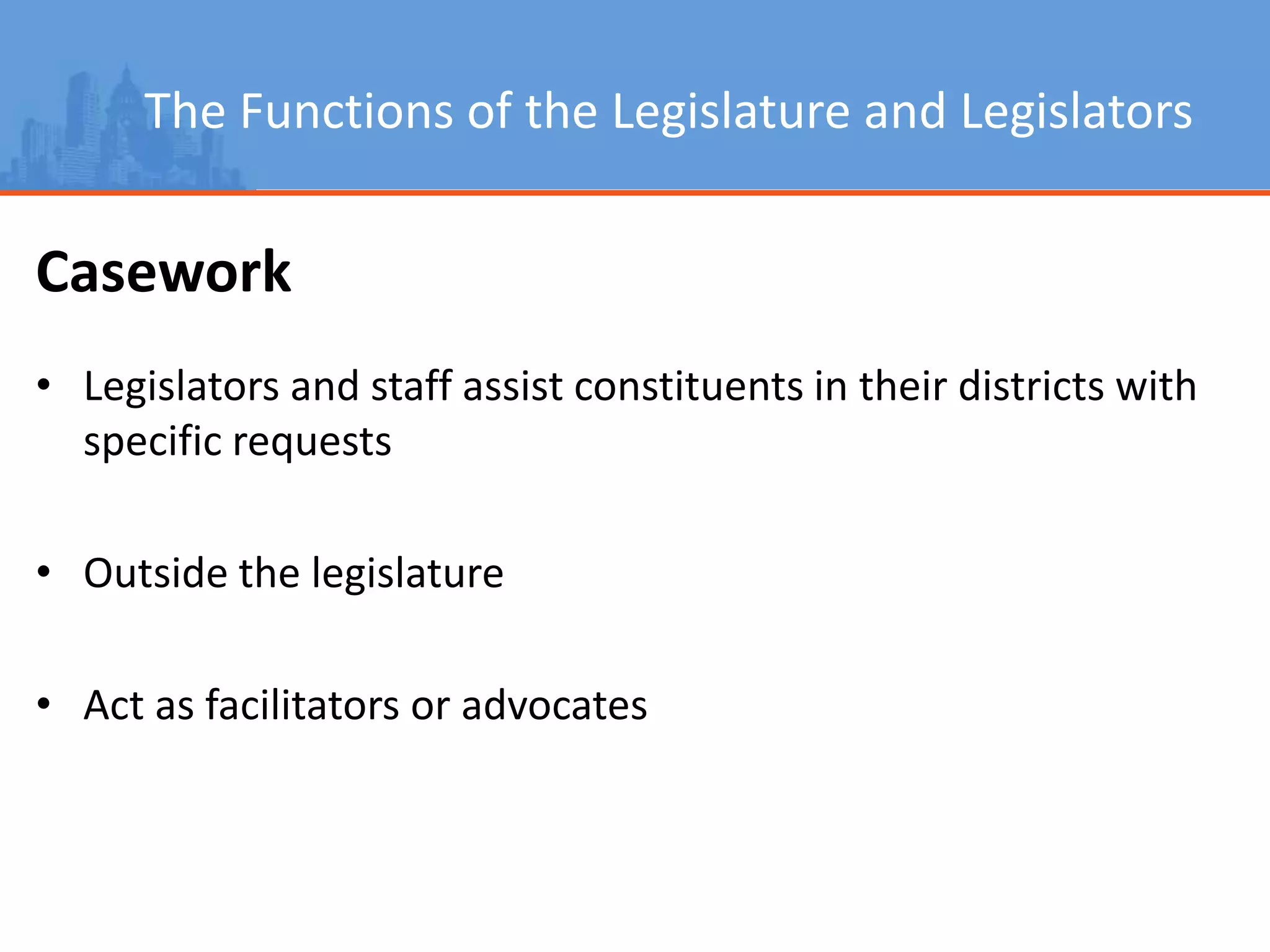 Texas Government Ch 7 - The Texas Legislature | PPTX