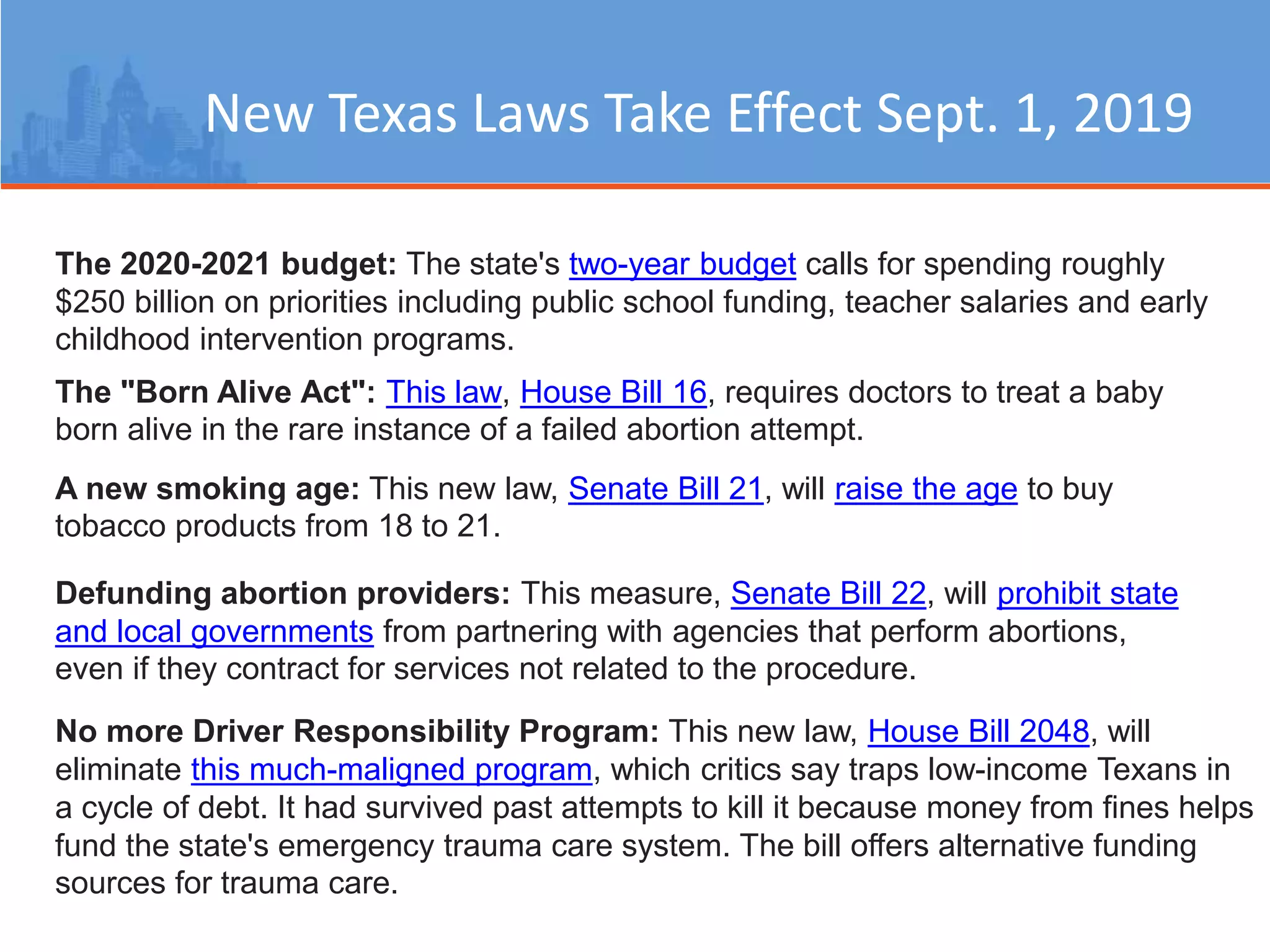 Texas Government Ch 7 - The Texas Legislature | PPTX