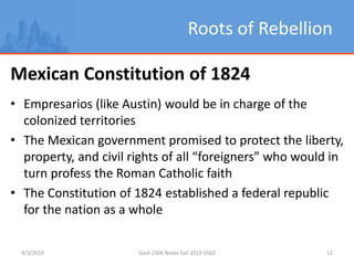 Txgovt ch02 pres | PPTX