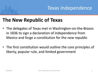 Txgovt ch02 pres | PPTX