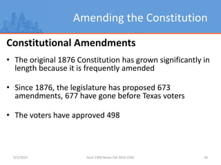 Txgovt ch02 pres | PPTX