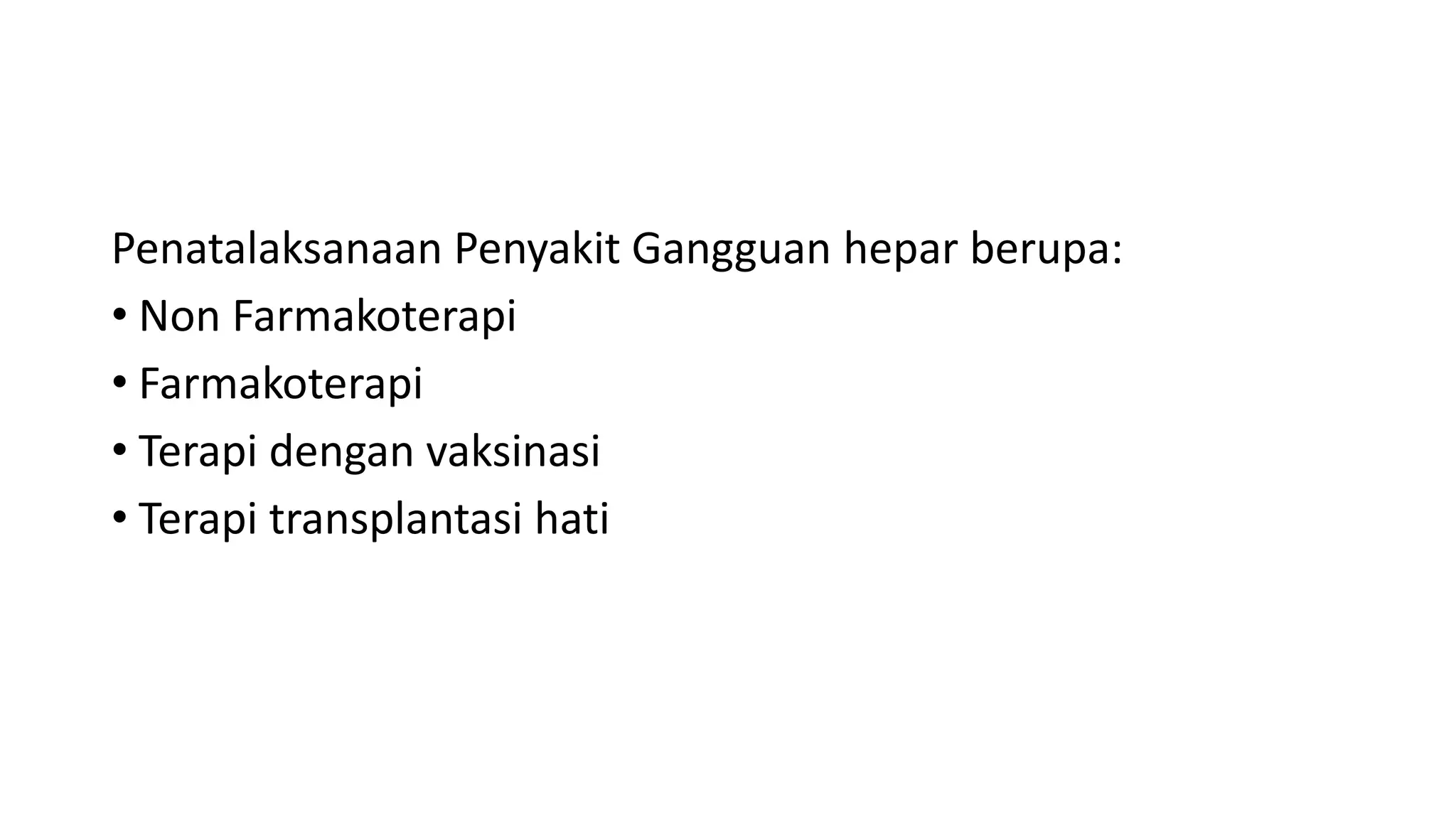 Farmakoterapi Hepatitis A, B, C dan D ppt | PPT
