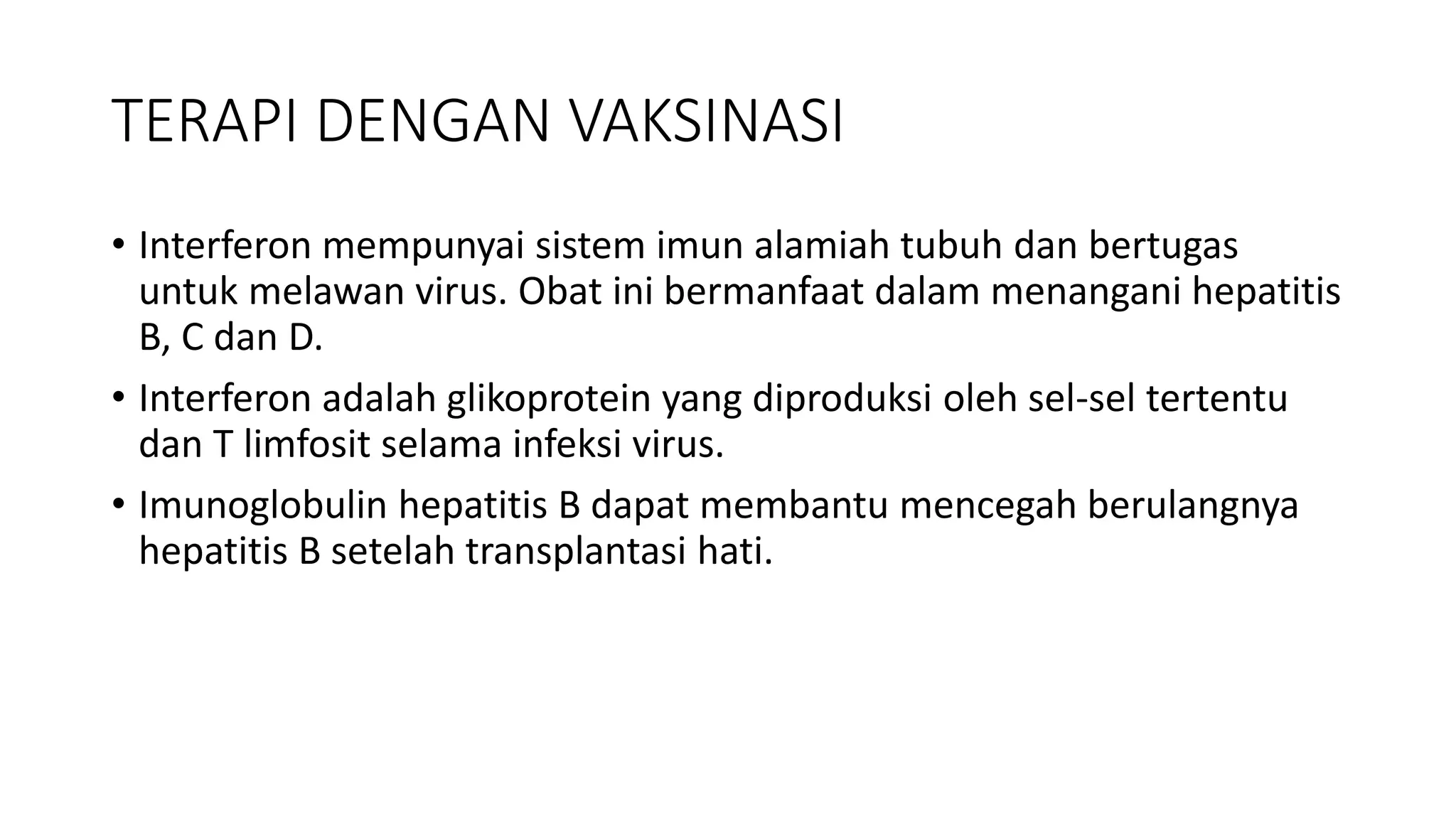 Farmakoterapi Hepatitis A, B, C dan D ppt | PPT