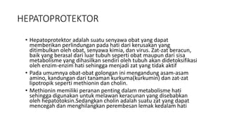 Farmakoterapi Hepatitis A, B, C dan D ppt | PPT