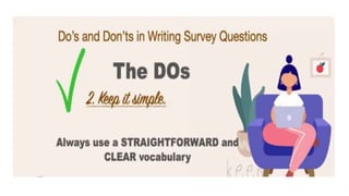 TYPES-OF-SURVEY-QUESTIONNAIRES.pdf Ang this | PPT