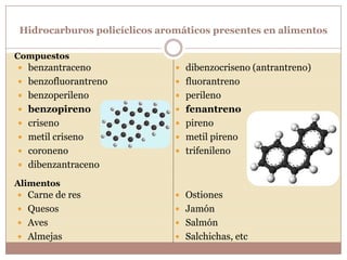 Tóxicos por productos horneados | PPSX