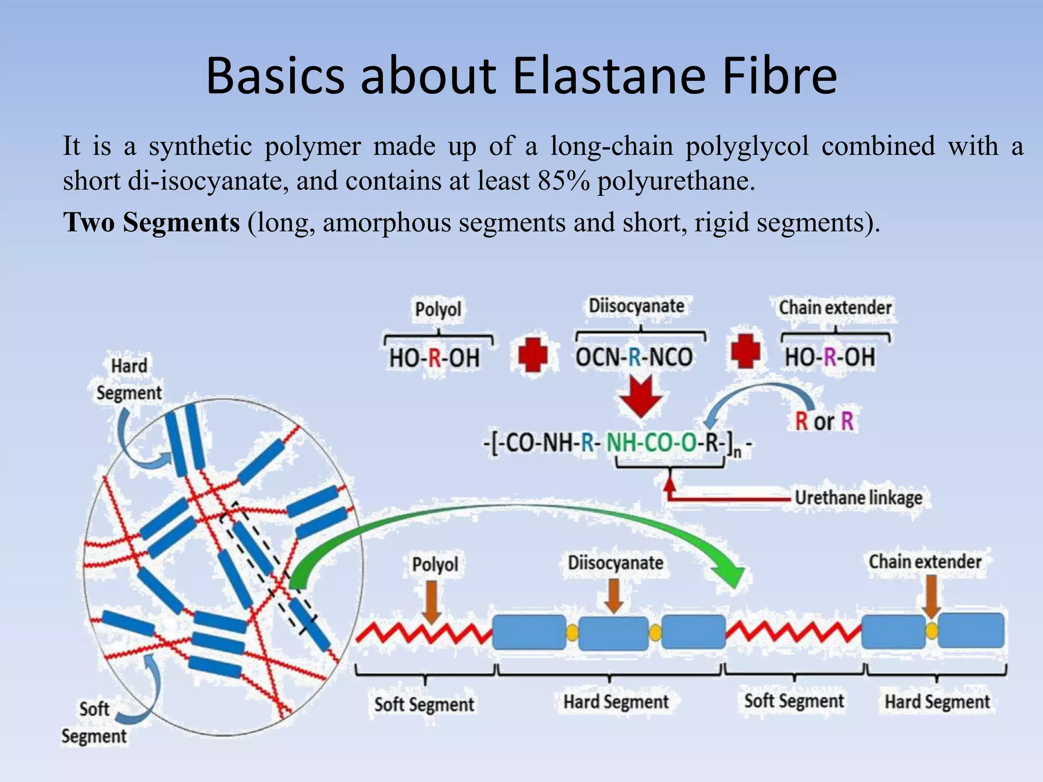 DYEING OF ELASTIC FIBRES ( DYEING OF SPANDEX,LYCRA,POLY-EURATHANES) | PPTX