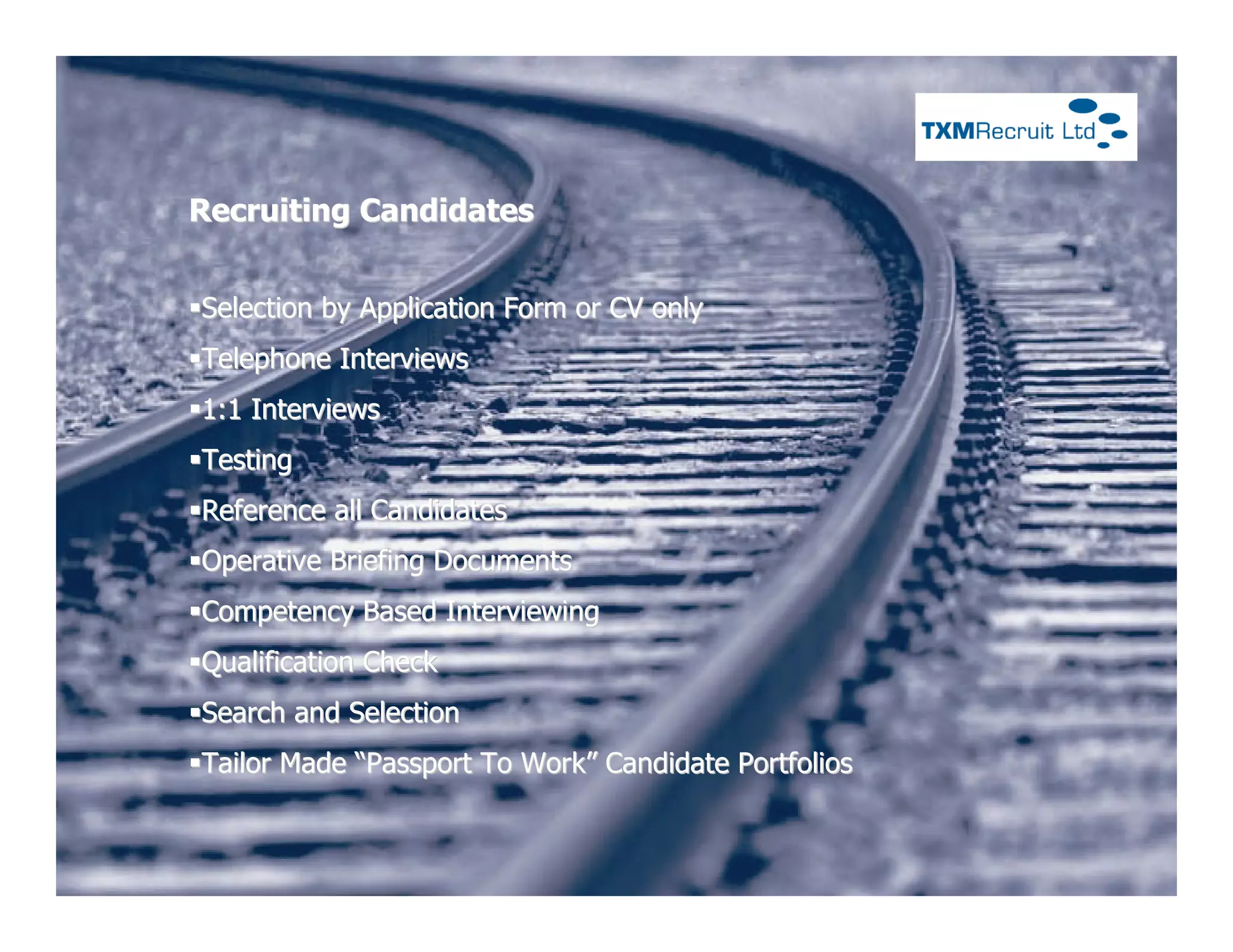 Txm Engineering Technical Presentation | PPT