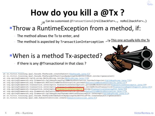 Spring @Transactional Explained | PPT