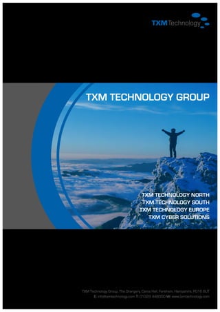 Txm Technology Group | PDF
