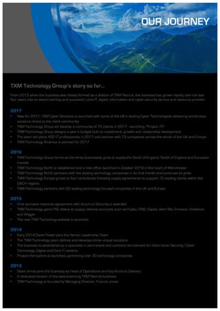 Txm Technology Group | PDF