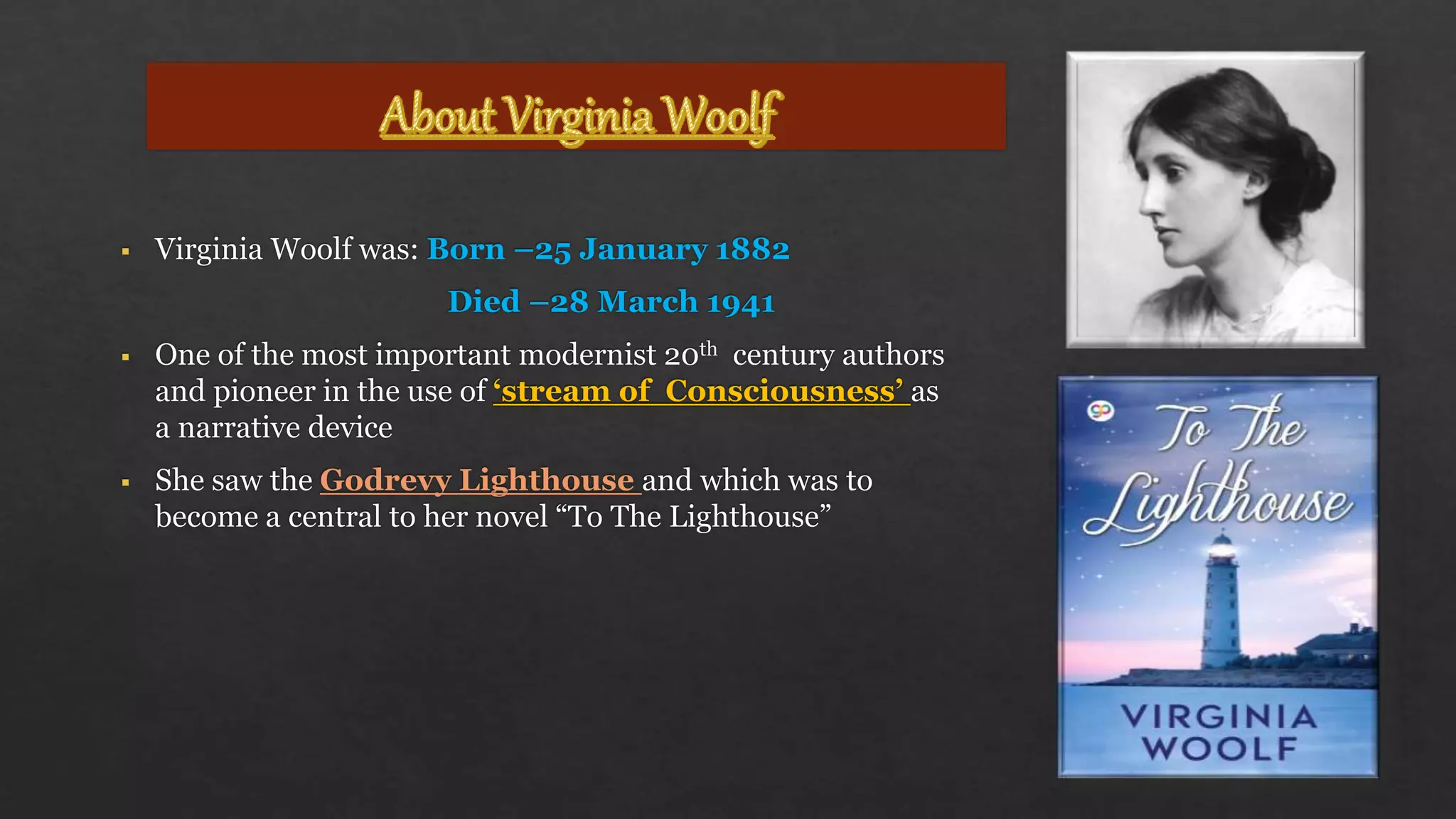 To the Lighthouse: Study of Human Relationship | PPTX