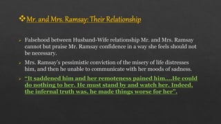 To the Lighthouse: Study of Human Relationship | PPTX