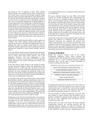 Survey of Rootkit Technologies and Their Impact on Digital Forensics | PDF