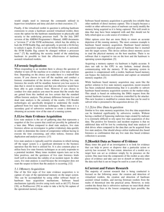 Survey of Rootkit Technologies and Their Impact on Digital Forensics | PDF