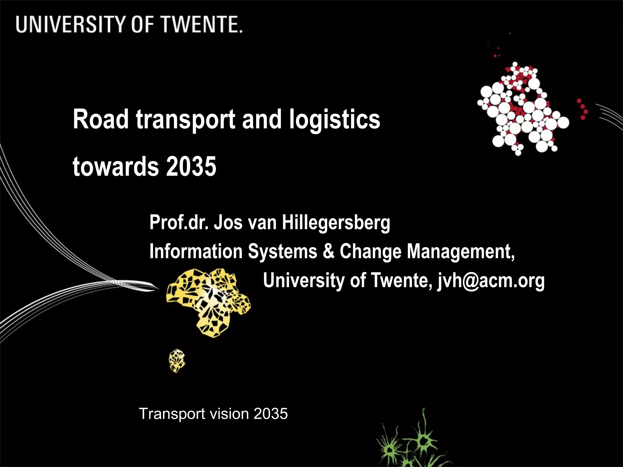 Tx session transport 2035 future roadmap | PPT