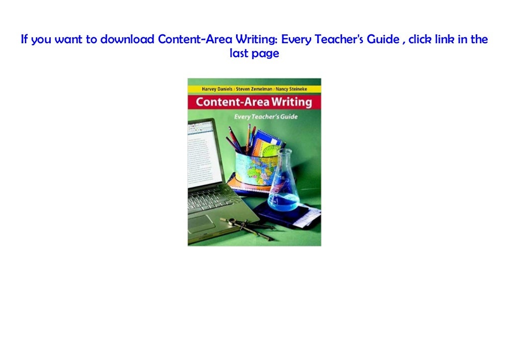 txt Content Area Writing Every Teacher s Guide txt-content-area-writing-every-teacher-s-guide