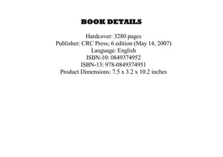 [PDF] Information Security Management Handbook, 6th Edition | PDF