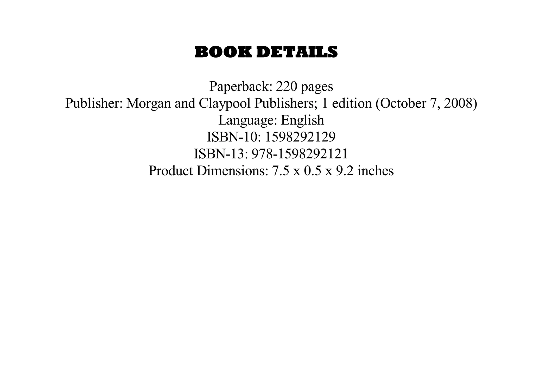 [ Pdf~] Operating System Security Synthesis Lectures On Information Security Privacy And