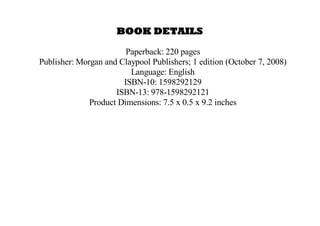 [#PDF~] Operating System Security (Synthesis Lectures on Information ...