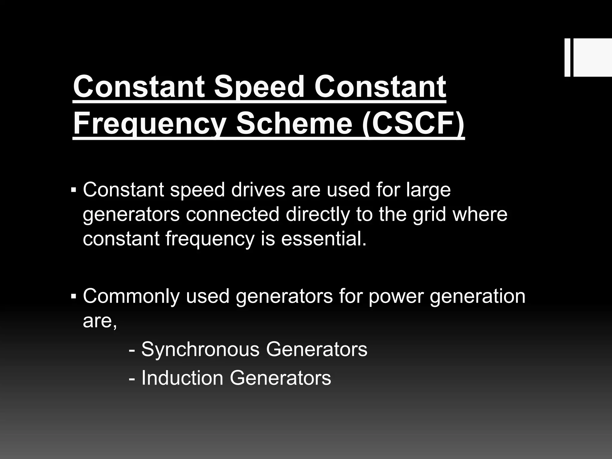 Schemes for wind power generation | PPTX