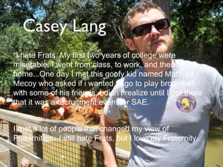 Being Social: A Guide for Fraternity Men | PPT | College Planning ...