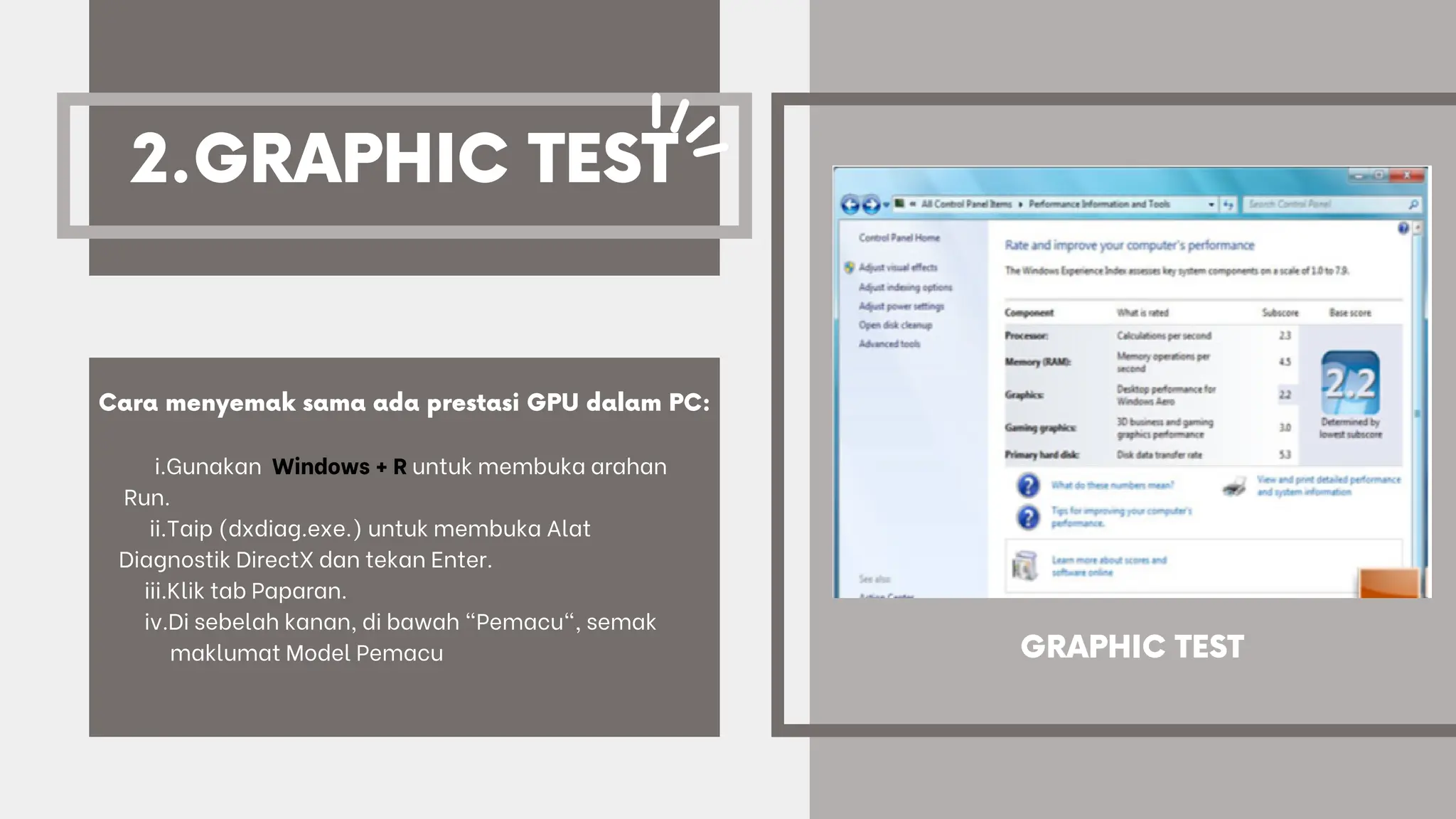 Presentation Pengujian CPU,Grafik dan Sound | PDF