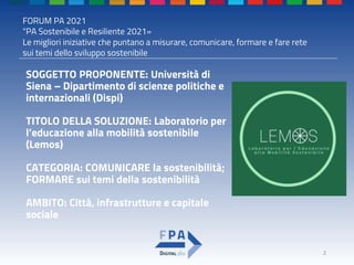 Lemos universita di_siena | PDF | Education