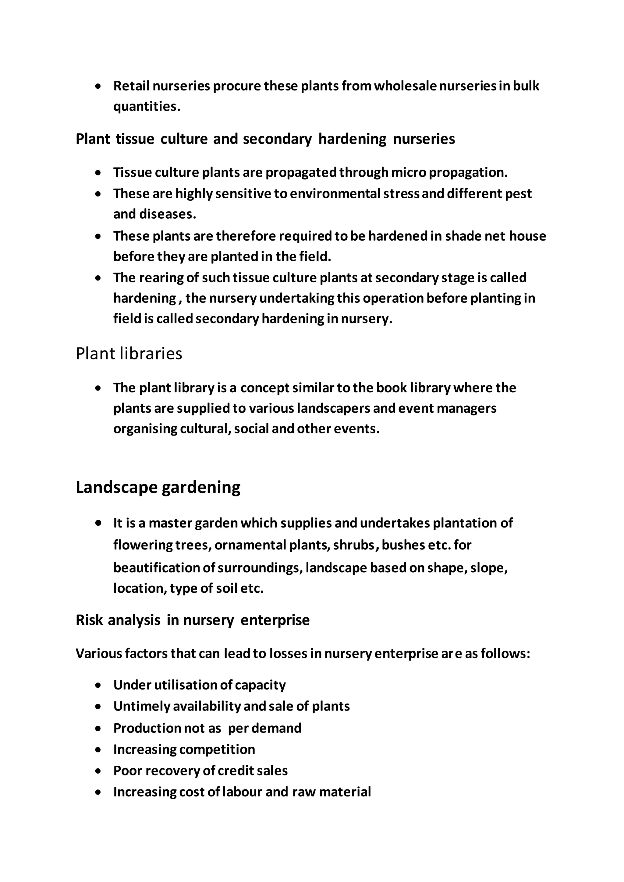 ENTREPRENEURSHIP IN NURSERY MANAGEMENT | DOCX