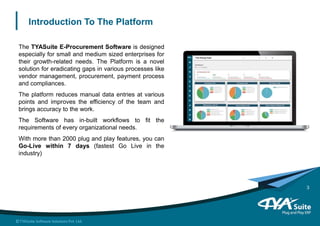 Simplify the Procuring Process with Procurement Software | PPT