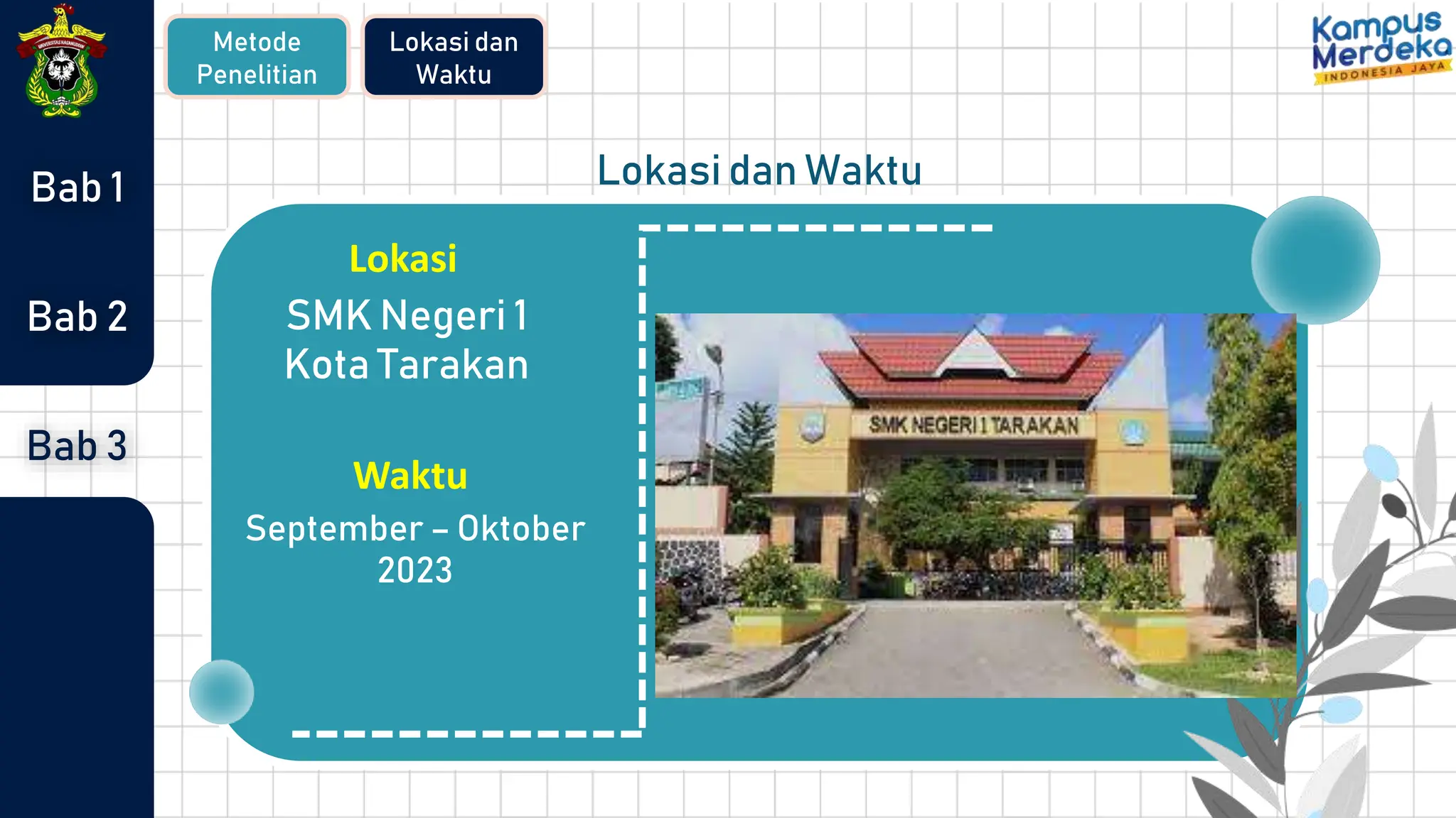 contoh powerpoint untuk seminar proposal | PPTX