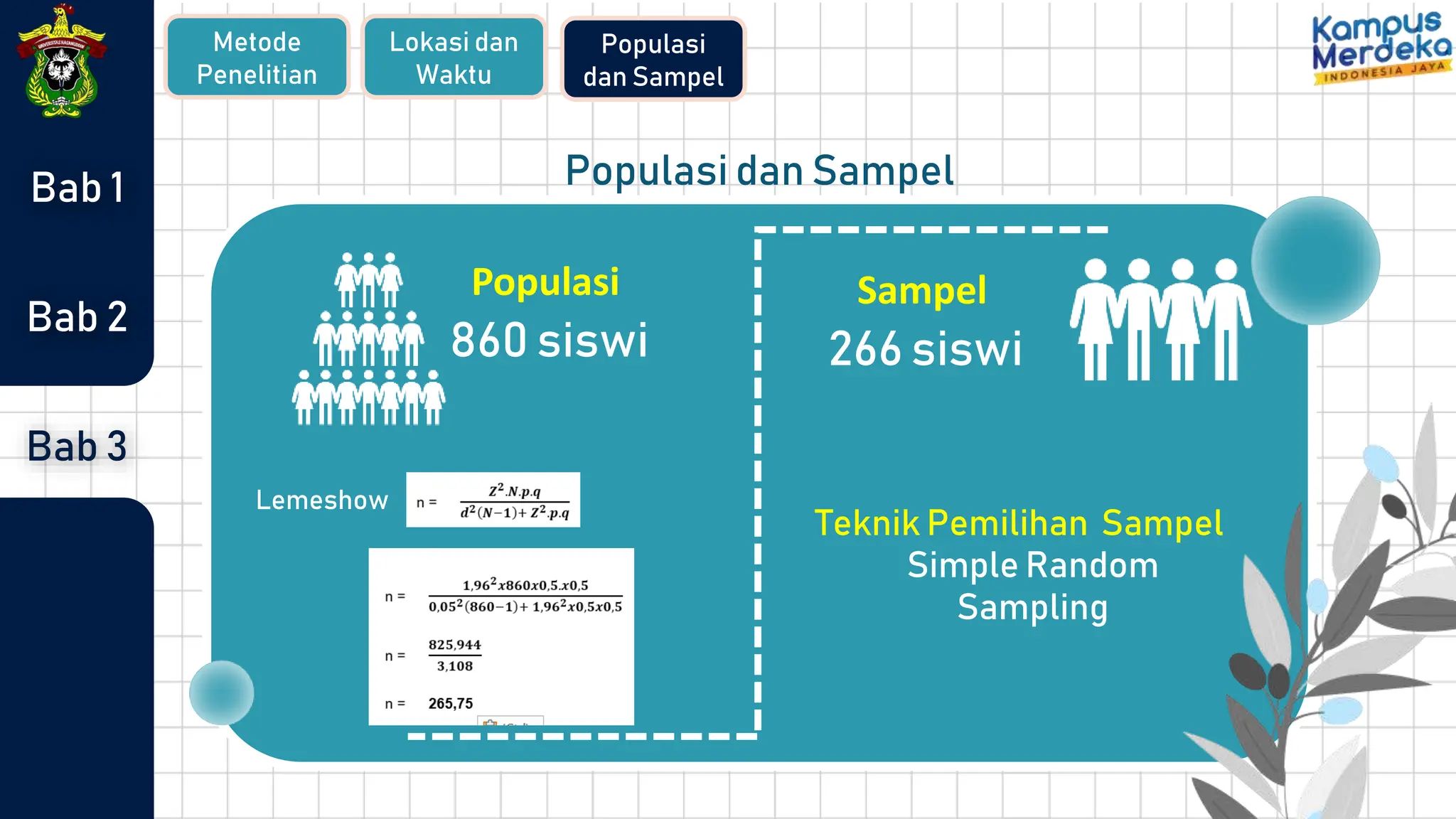 contoh powerpoint untuk seminar proposal | PPTX