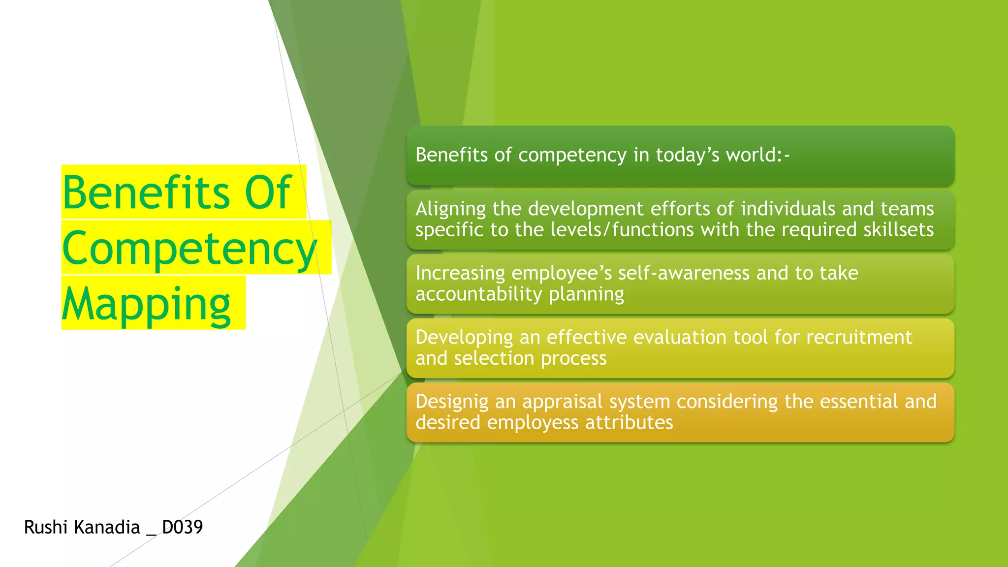 Human resource management - Competency Mapping | PPTX | Resume Writing ...