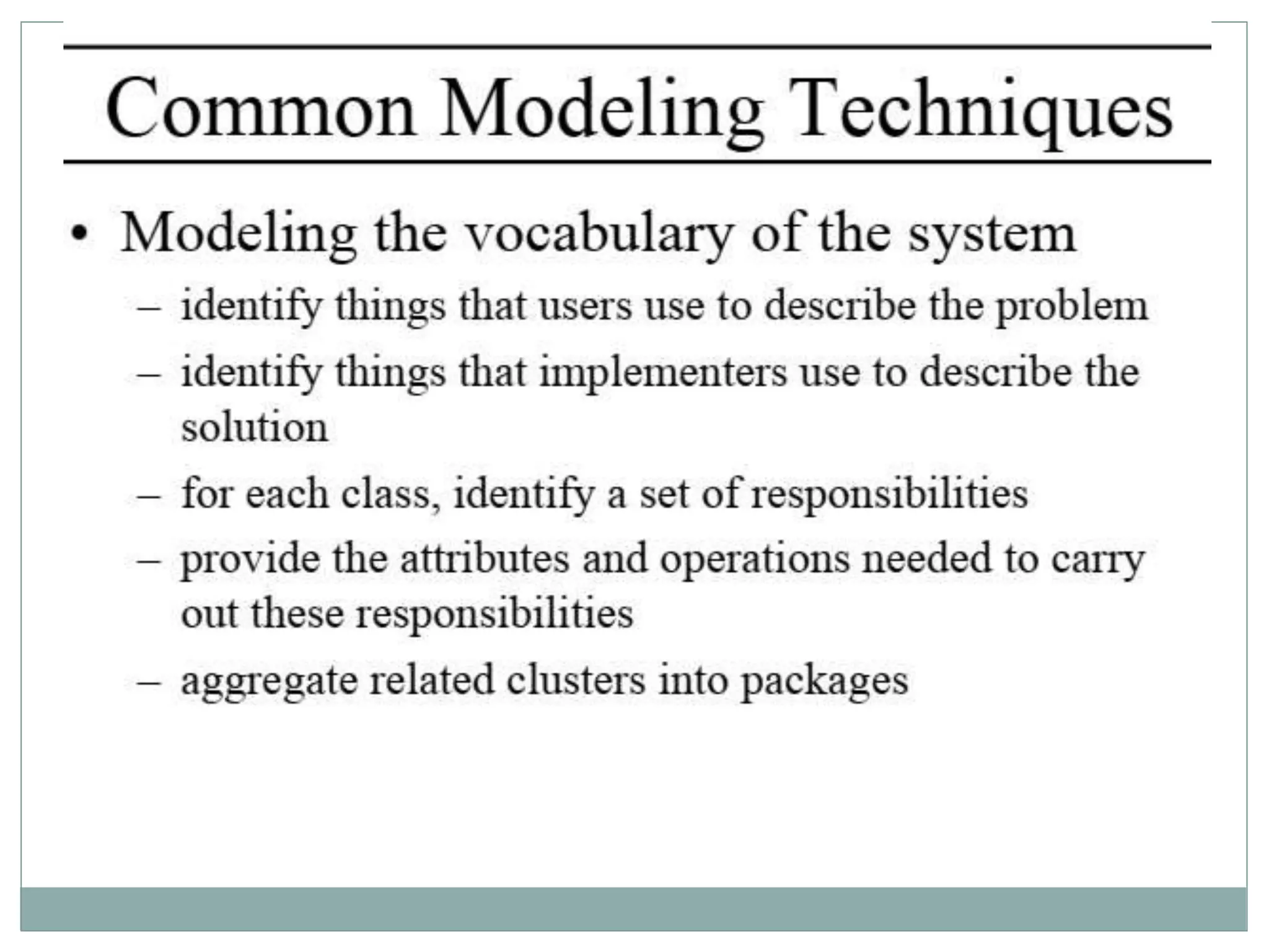 Basic Structural Modeling | PPTX