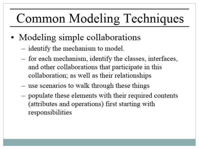 Basic Structural Modeling | PPTX