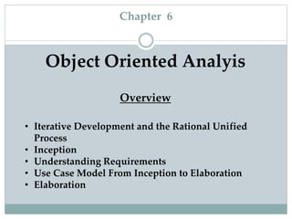 Object Oriented Analysis | PPTX