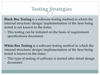 Object Oriented Testing | PPTX