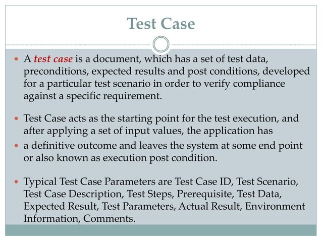 Object Oriented Testing | PPTX