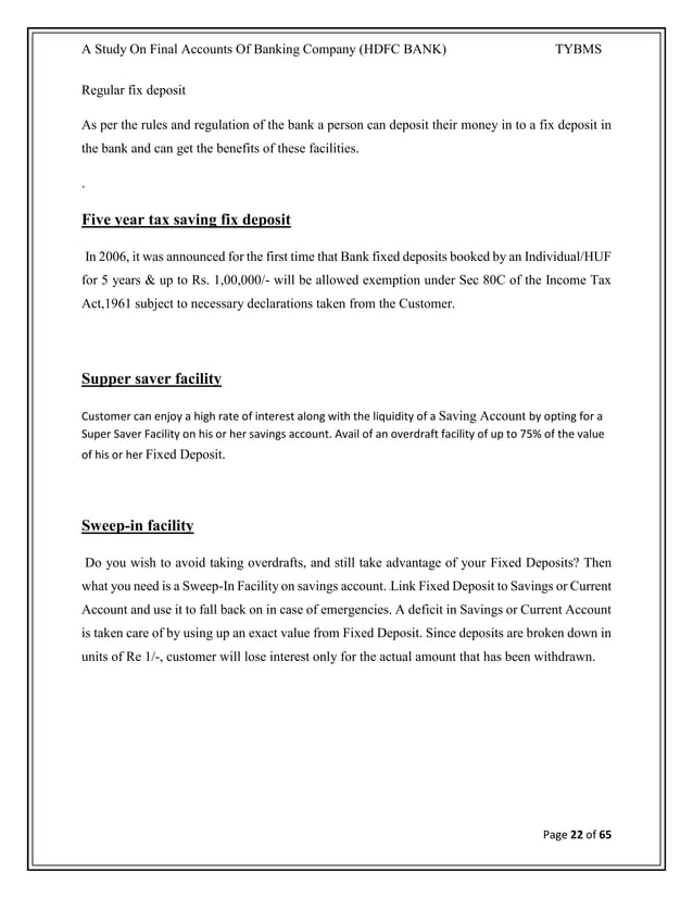 tybms project report.pdf | Business Accounting & Finance | Business