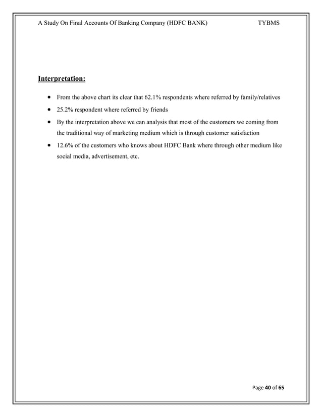 tybms project report.pdf | Business Accounting & Finance | Business