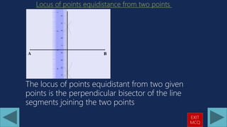 Construction and locus revision card | PPSX