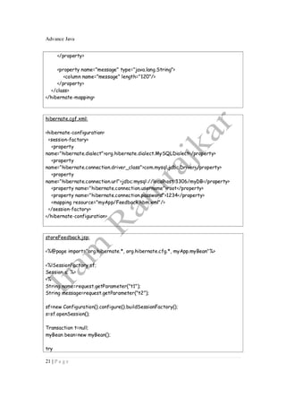 Tybsc it sem5 advanced java_practical_soln_downloadable | PDF
