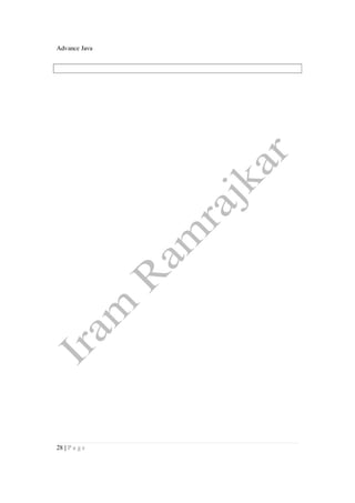 Tybsc it sem5 advanced java_practical_soln_downloadable | PDF