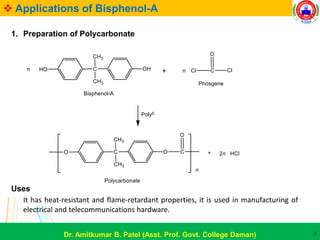 Manufacture and Uses of Acrylonitrile and Bisphenol-A | PPT
